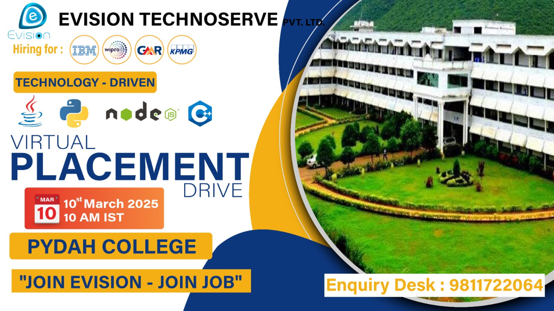 Subject | Evision Technoserve