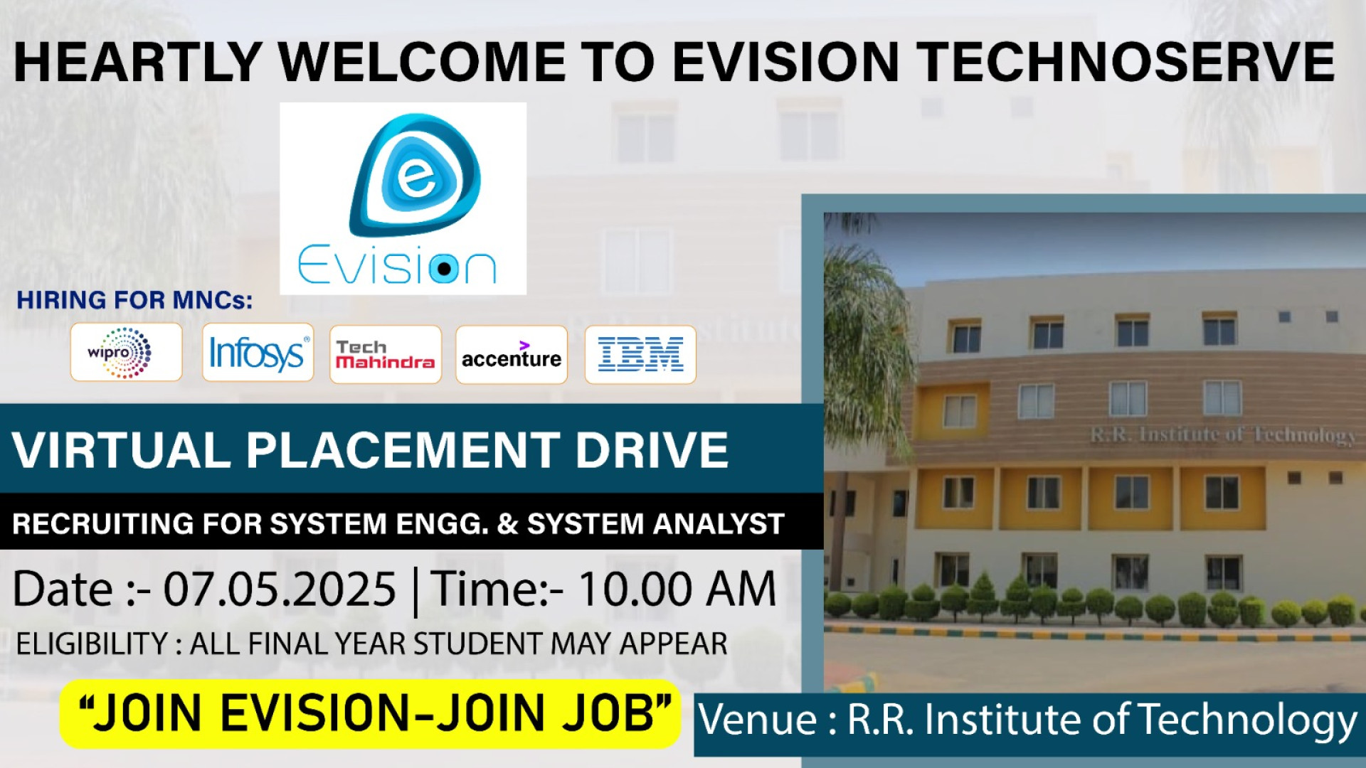 Subject | Evision Technoserve